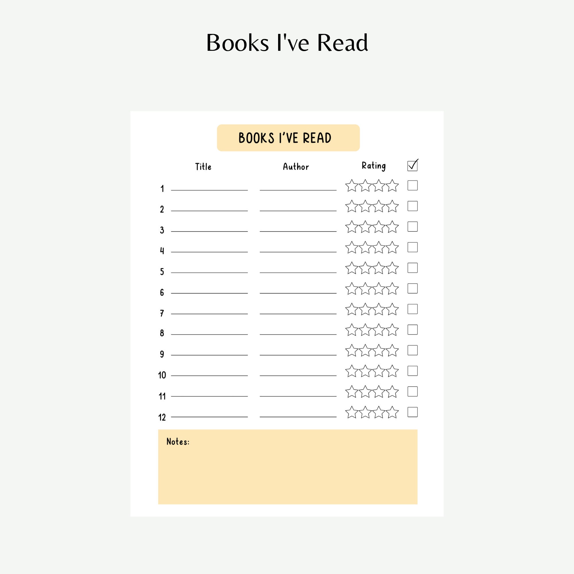 Reading Log Bundle for Kids, Printable Child Book Tracker, Reading ...