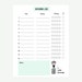 Cute Reading Log Template for Kids, Printable Child Book Tracker ...