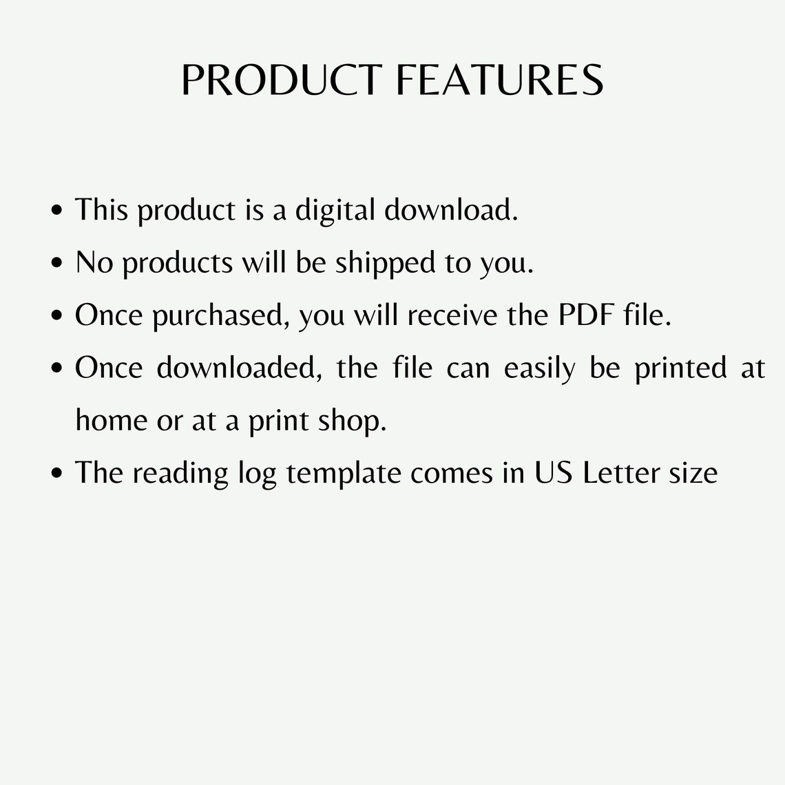 Cute Reading Log Template for Kids, Printable Child Book Tracker ...