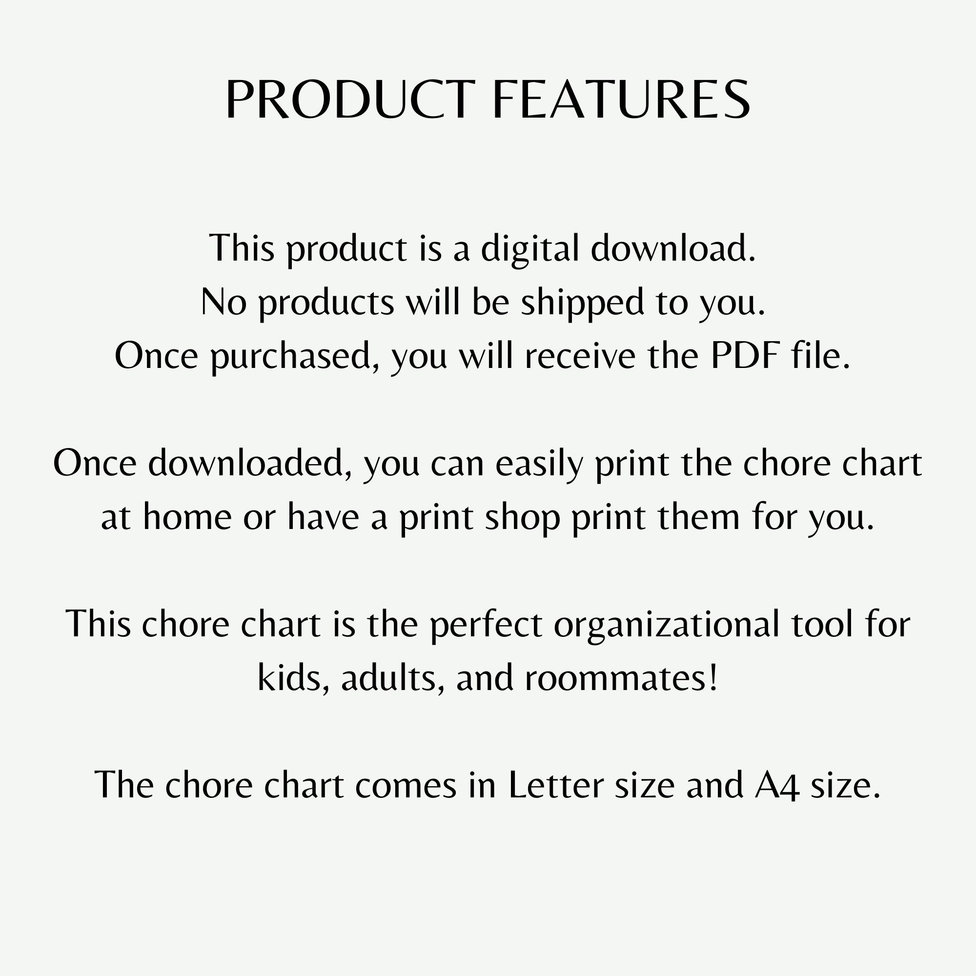daily-chore-chart-for-kids-and-adults-colorful-child-weekly-etsy