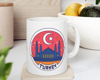 Turkey Gift Turkey Mug Istanbul Ankara Gift Turkish Cup - Etsy