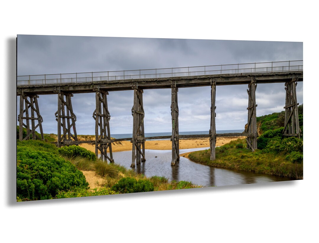Kilcunda Trestle Bridge Fine Art Photo, Victoria, Bridge Over Bourne ...