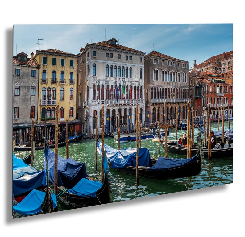 Gondolas of Venice Fine Art Grand Canal Photo, Venice Wall Art Print on ...