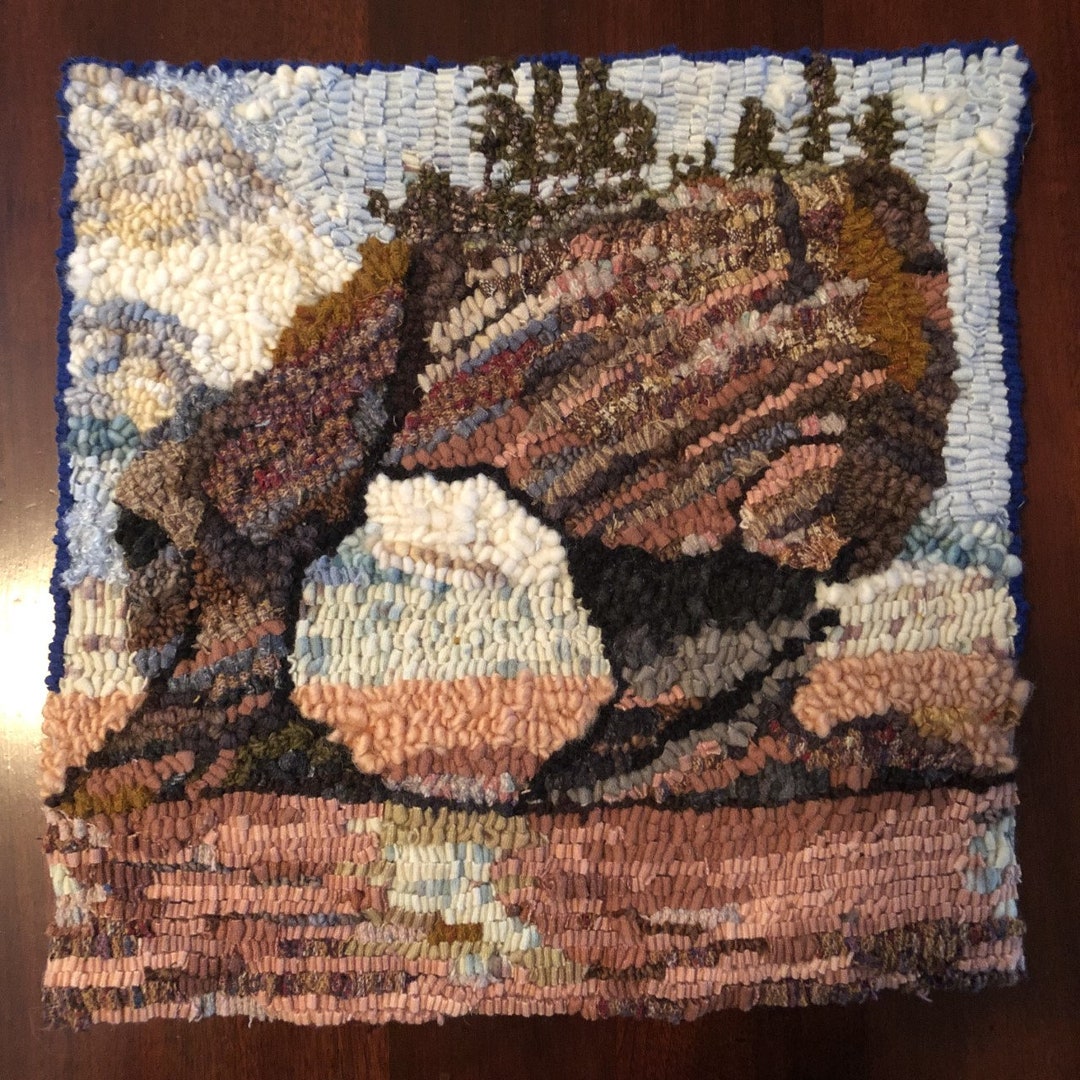 PATTERN Rug Hooking Hopewell Cape Flowerpot Rocks Pattern - Etsy