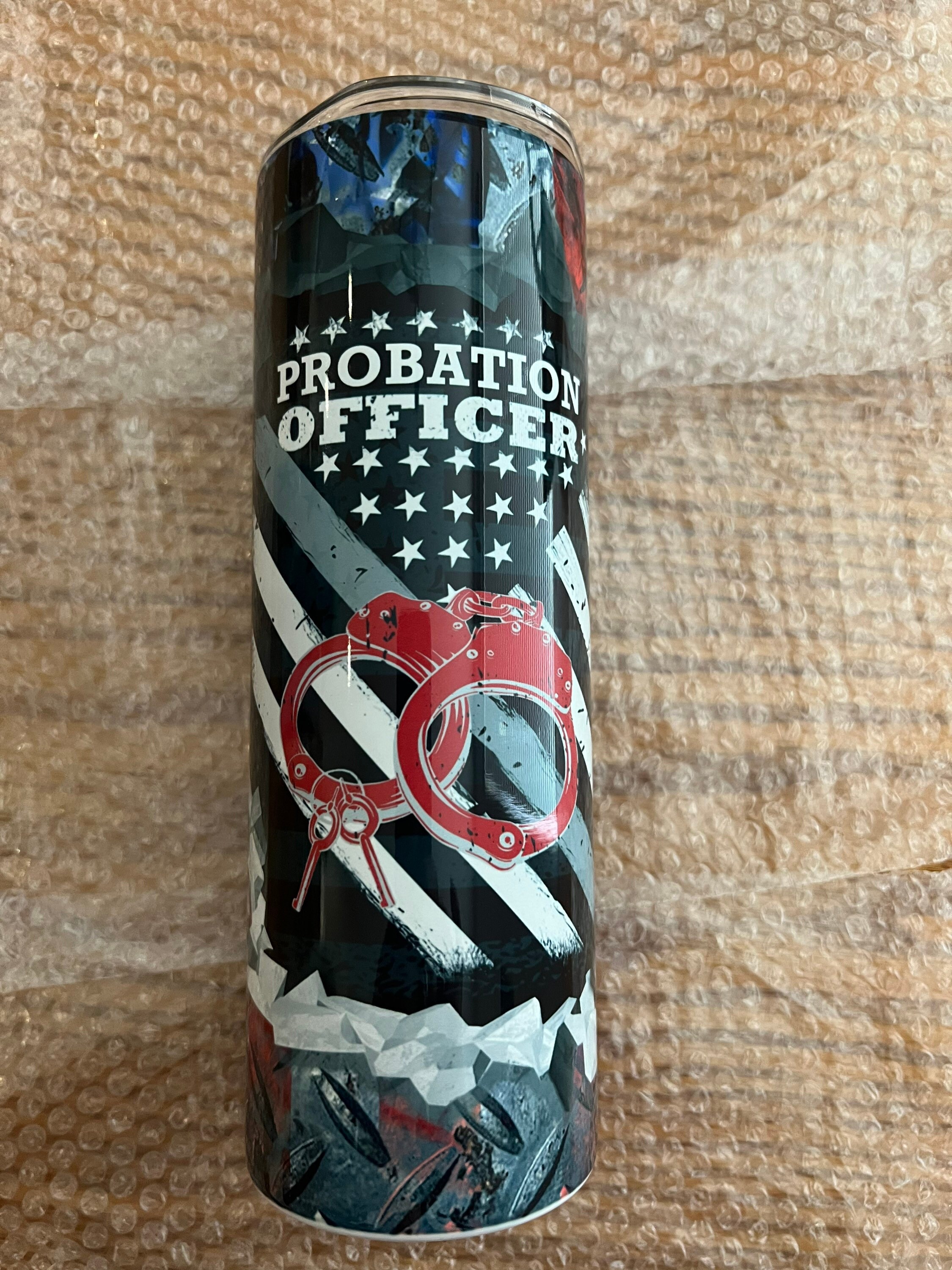 Probation Officer Travel Mug. Stainless Steel Tumbler With Leakproof ...