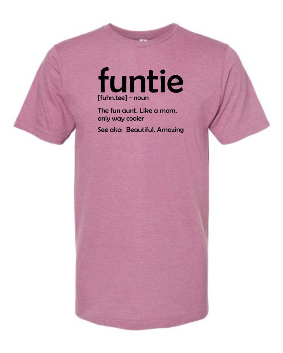 Fun Aunt Funtie Shirt Favorite Aunt - Etsy