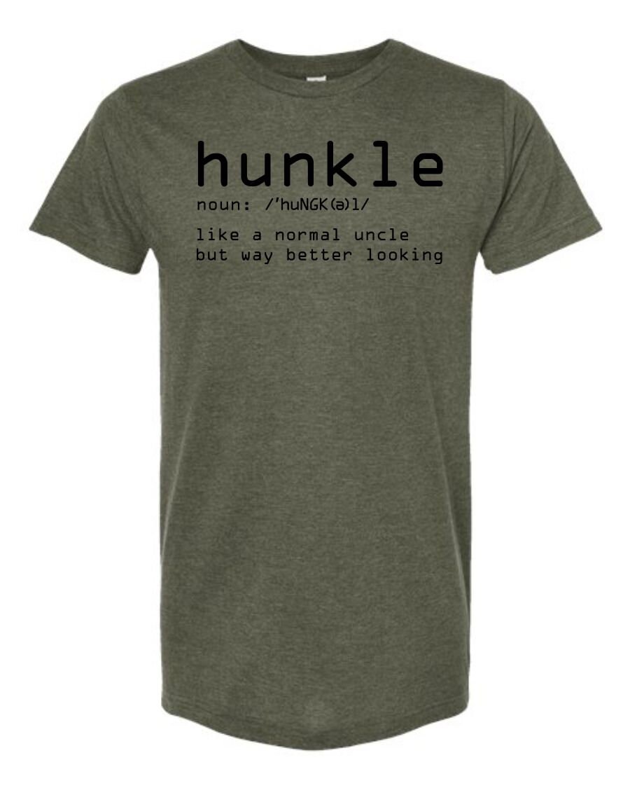 Hunkle Uncle Shirt - Etsy