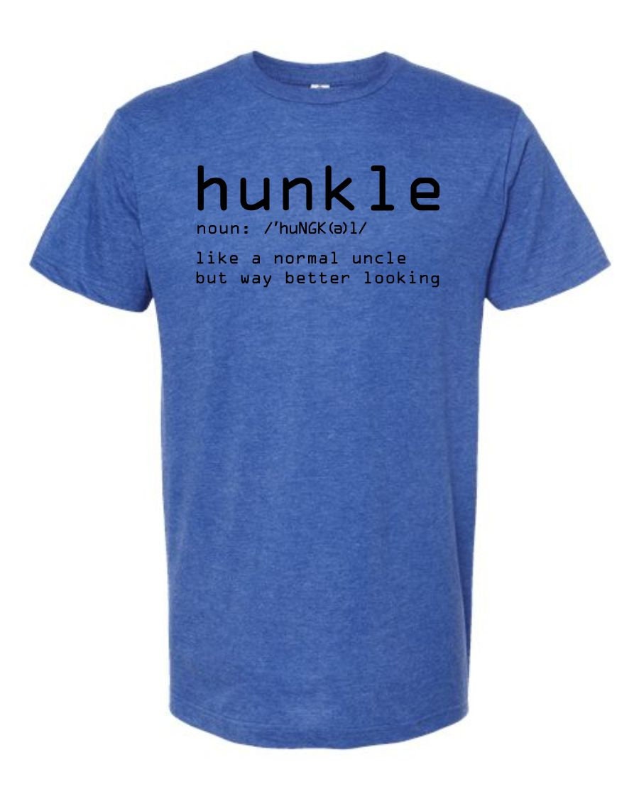 Hunkle Uncle Shirt - Etsy