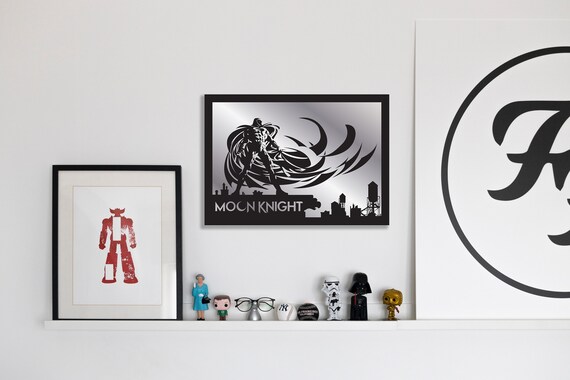 Moon Knight Vector Files. Abstract Cape Detailed. Download | Etsy