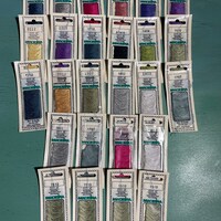 Vintage DMC Embroidery Thread: Dark Blue Variations(wool) - Etsy