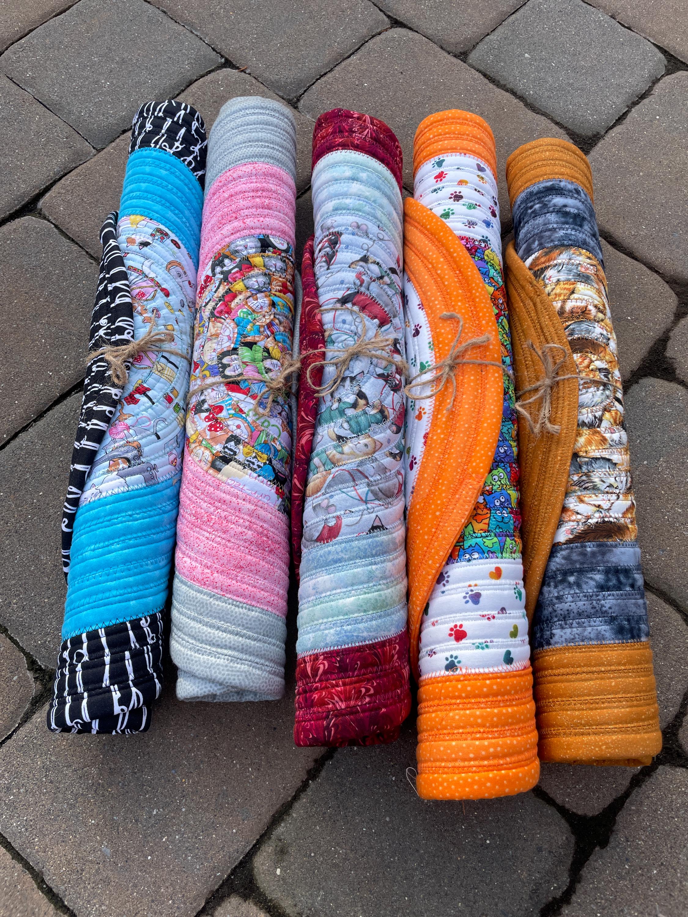 Cat Mat Made With Jelly Roll Technique - Etsy
