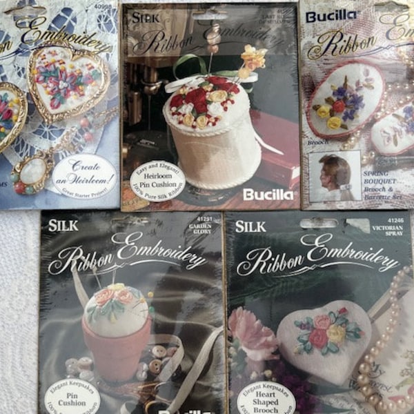 Silk Ribbon Embroidery Kits - Etsy
