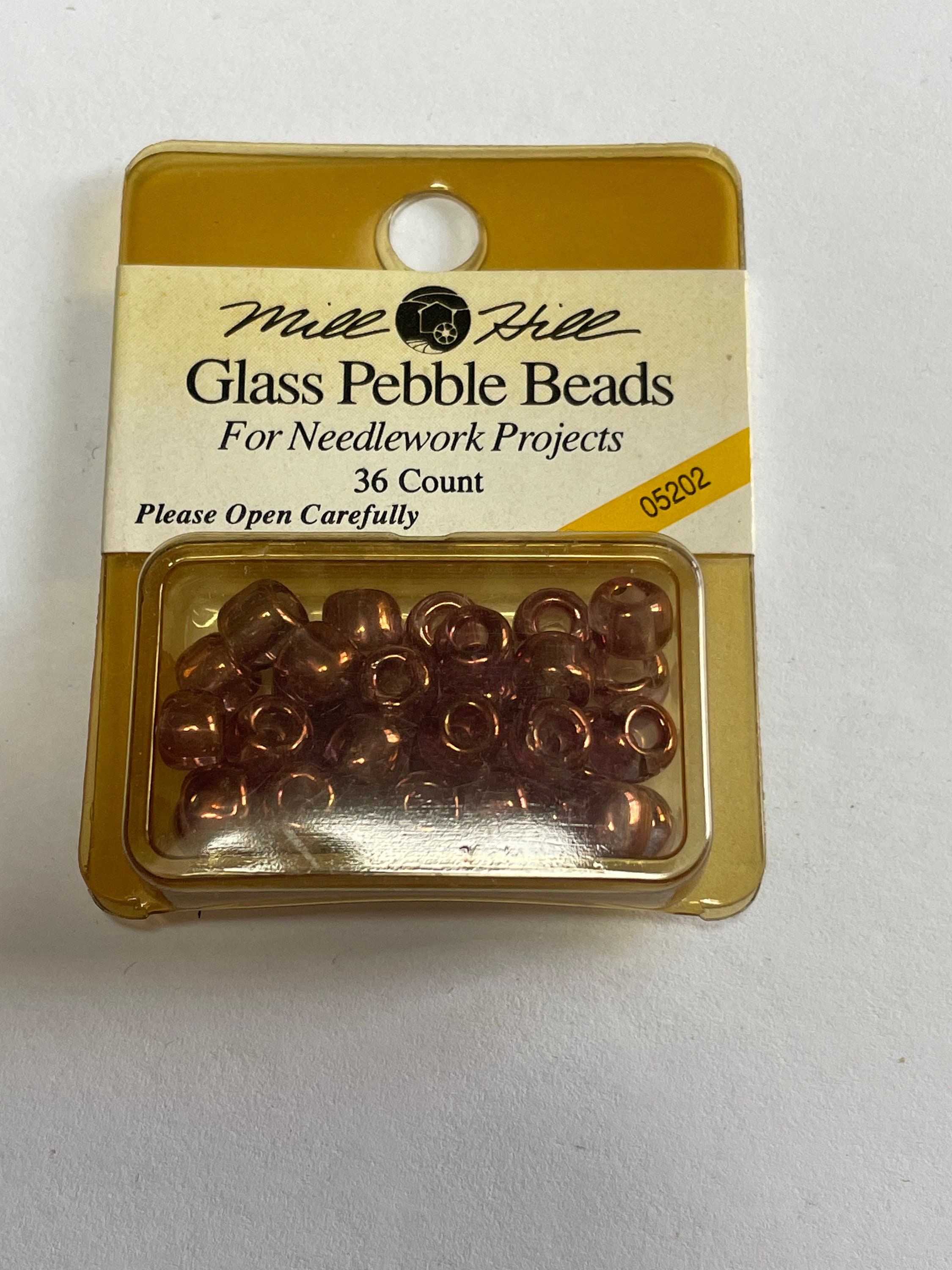 Vintage Mill Hill Glass Pebble Beads- Mini Neptune Collection - Etsy