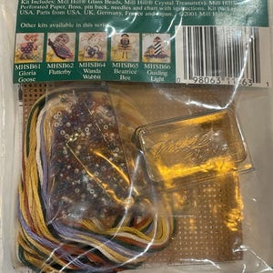 Vintage Mill Hill Counted Glass Bead Ornament or Pin Kit - Etsy