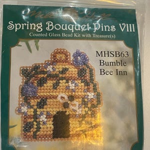 Vintage Mill Hill Counted Glass Bead Ornament or Pin Kit - Etsy