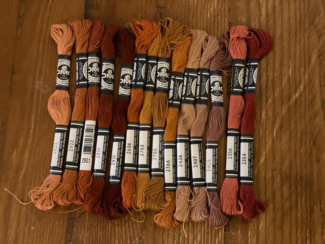 Vintage DMC Flower Thread- Harvest Collection - Etsy