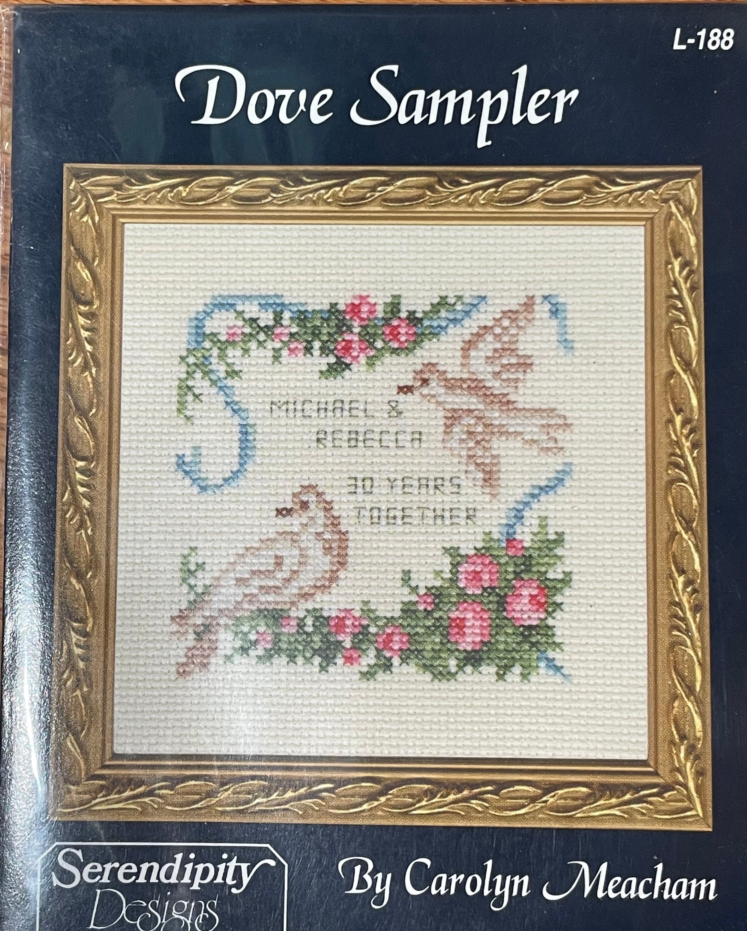 Vintage Serendipity Designs by Carolyn Meacham Counted Cross Stitch Kit - Etsy Canada