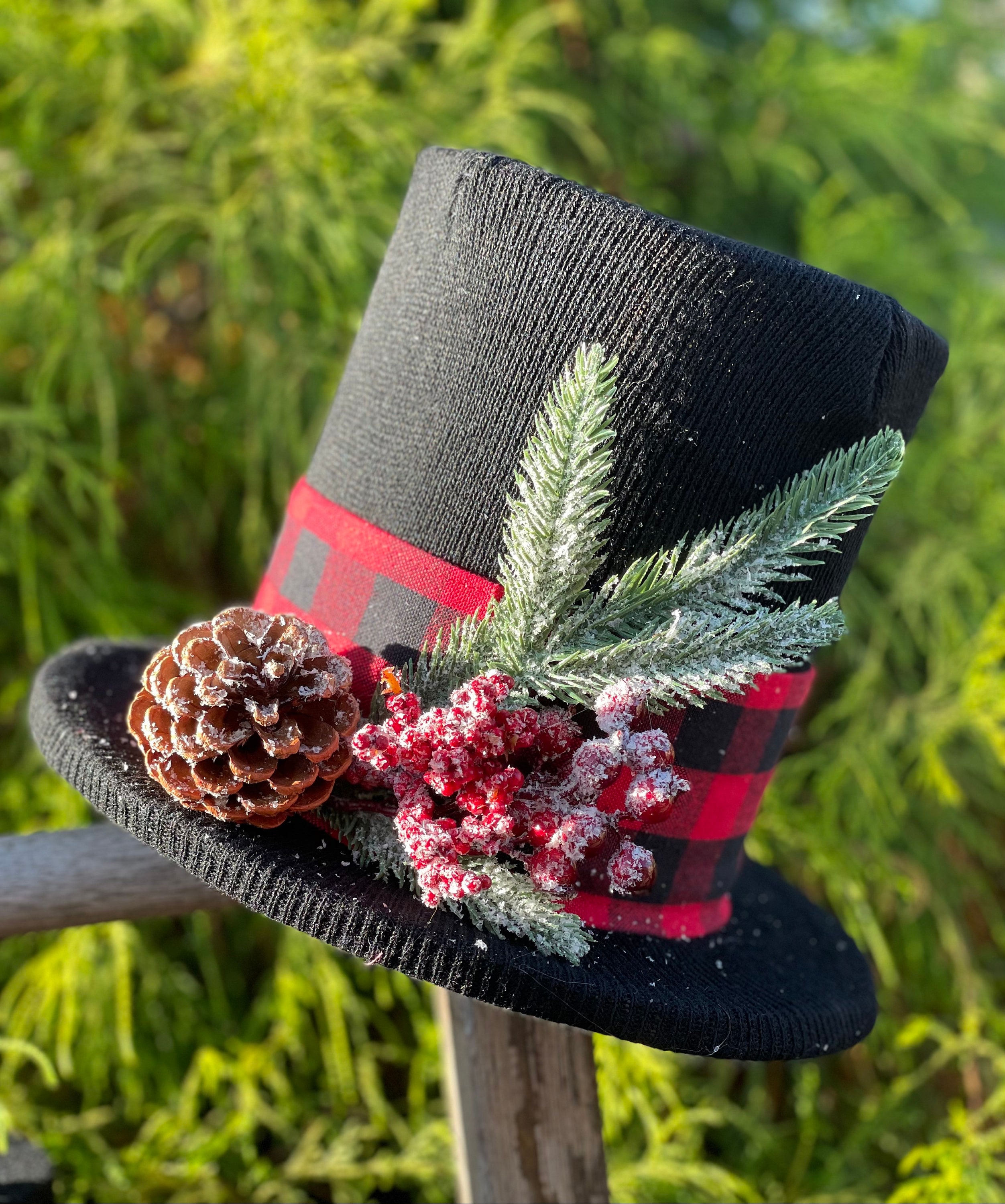 Snowman Top Hat - Etsy