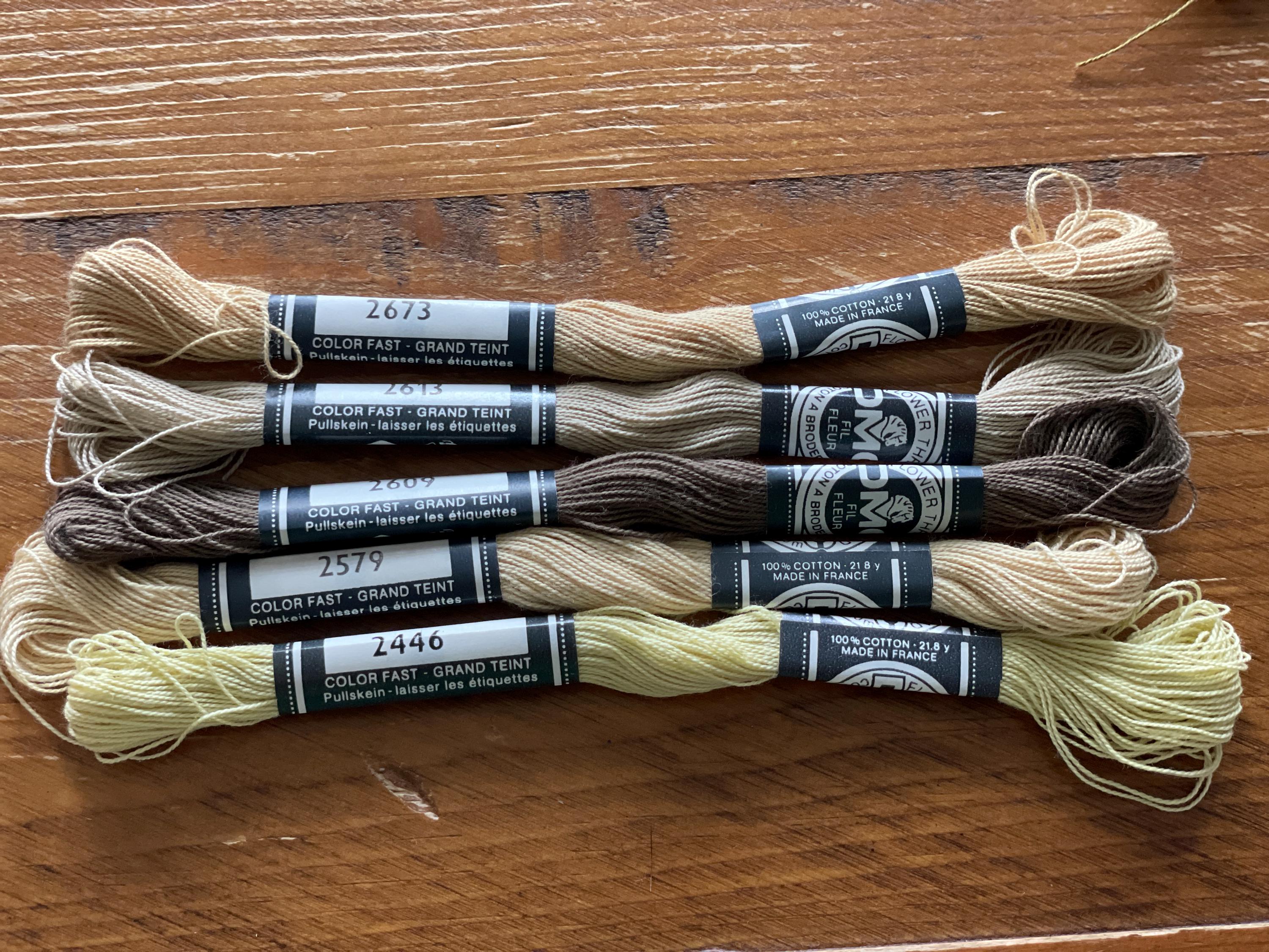 Vintage DMC Flower Thread- Cornfield Collection - Etsy