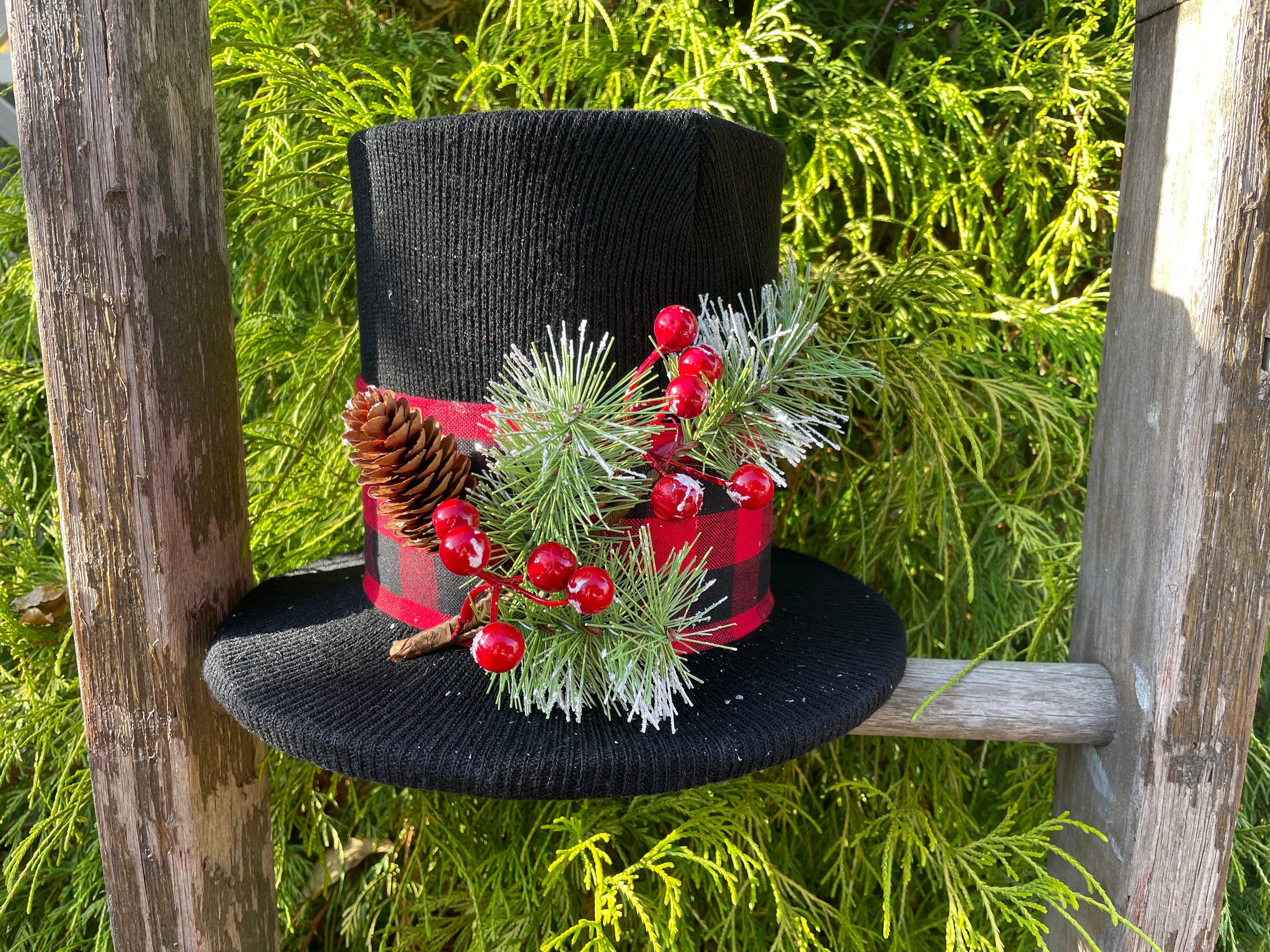 Snowman Top Hat - Etsy