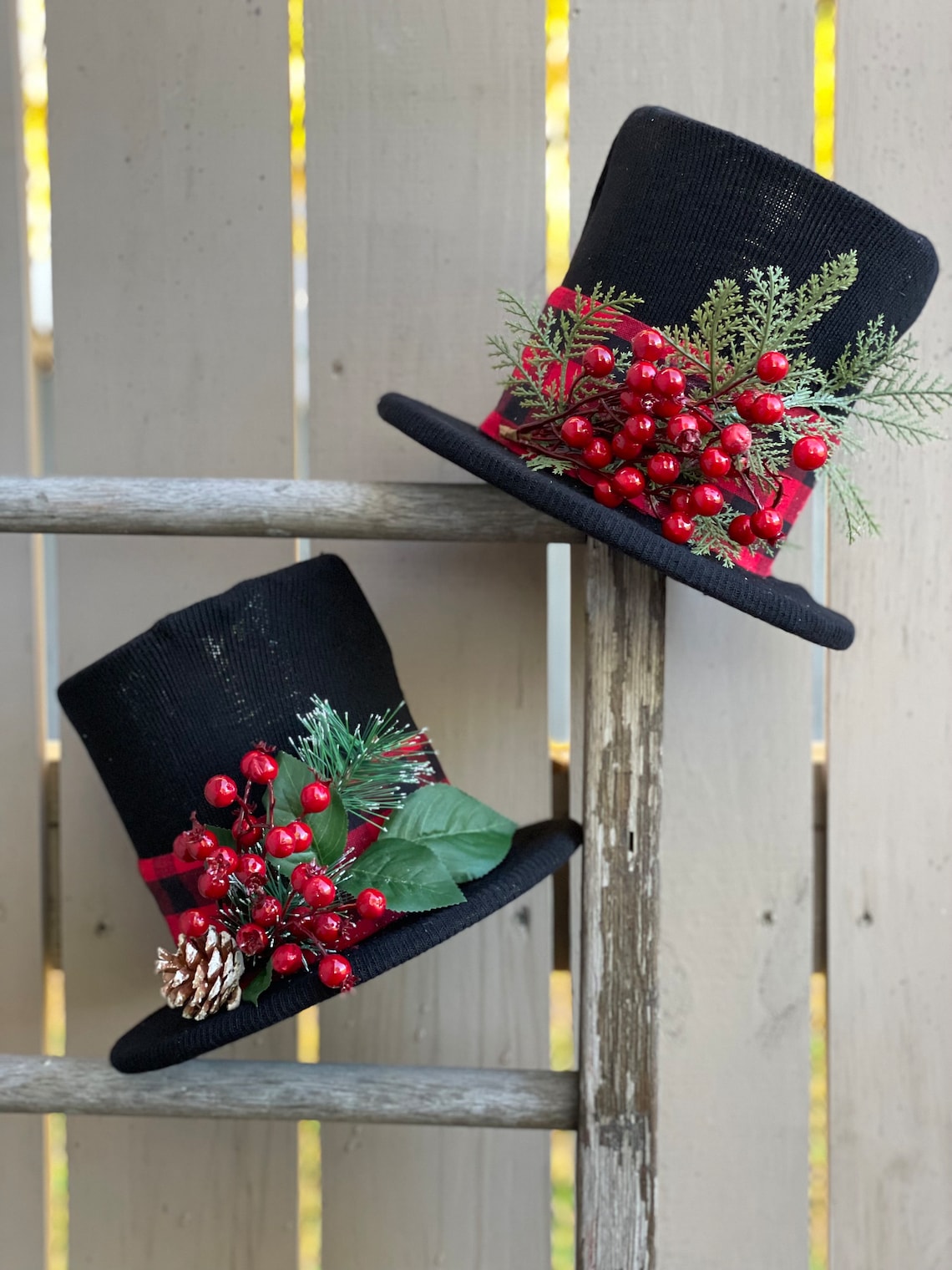 Snowman Top Hat - Etsy