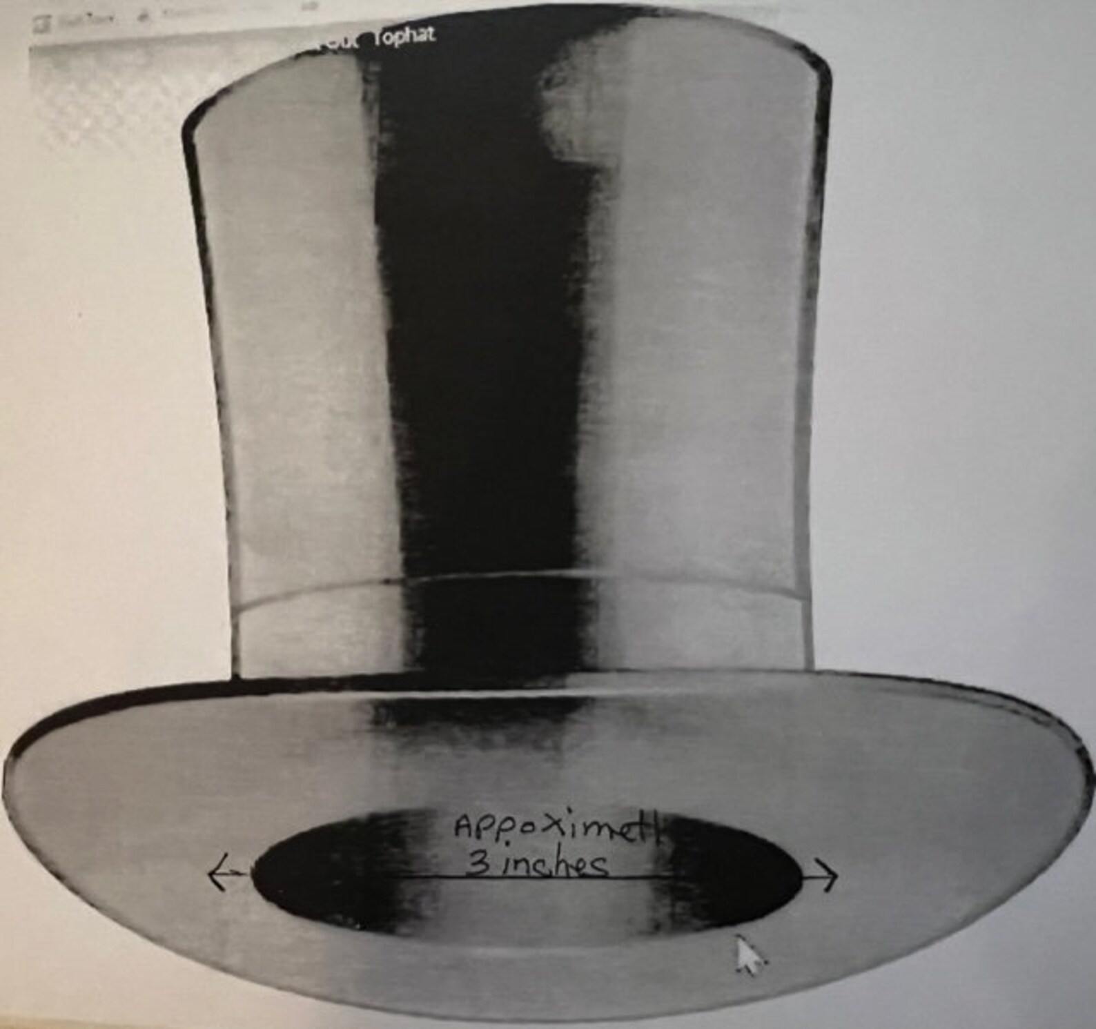 Snowman Top Hat - Etsy