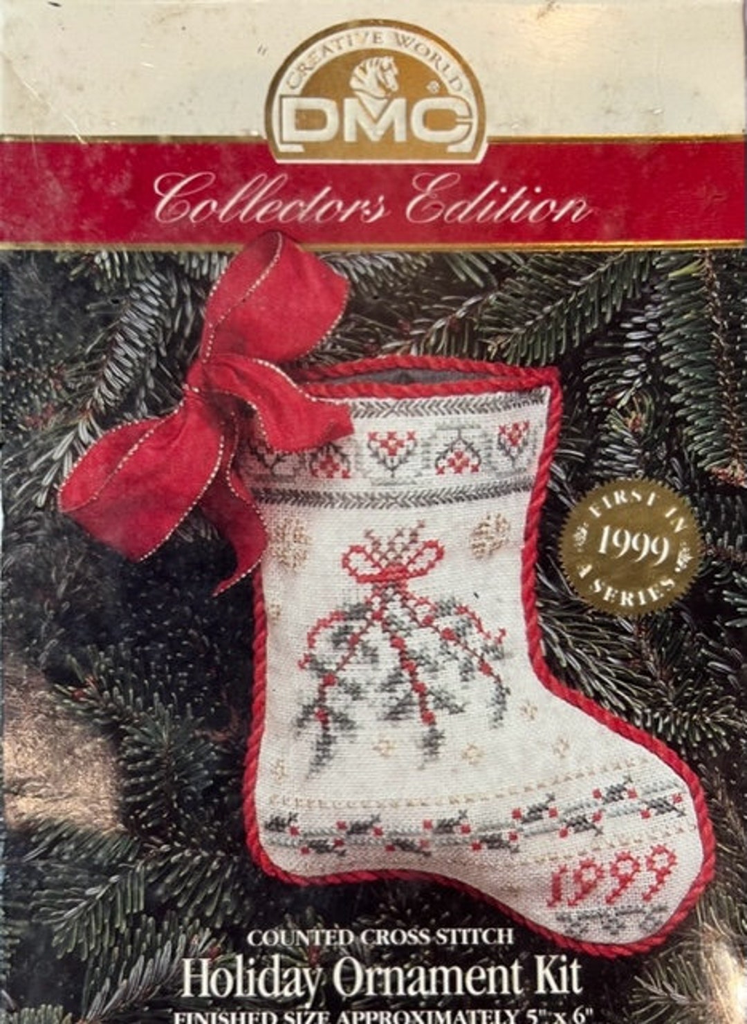 DMC Creative World Collectors Edition Holiday Counted Cross Stitch ...