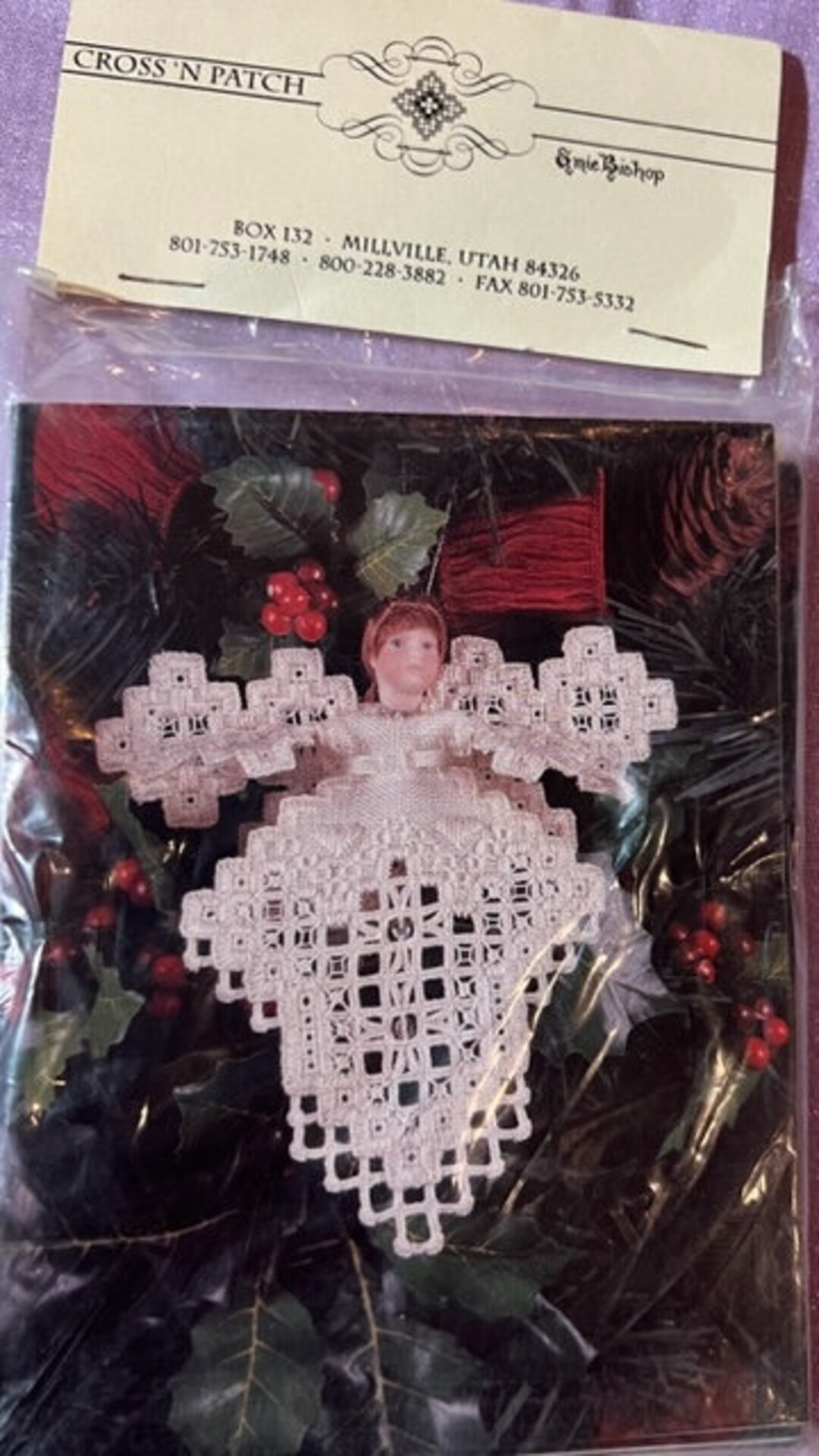 Cross N Patch Card With Instructions for Angle - Etsy