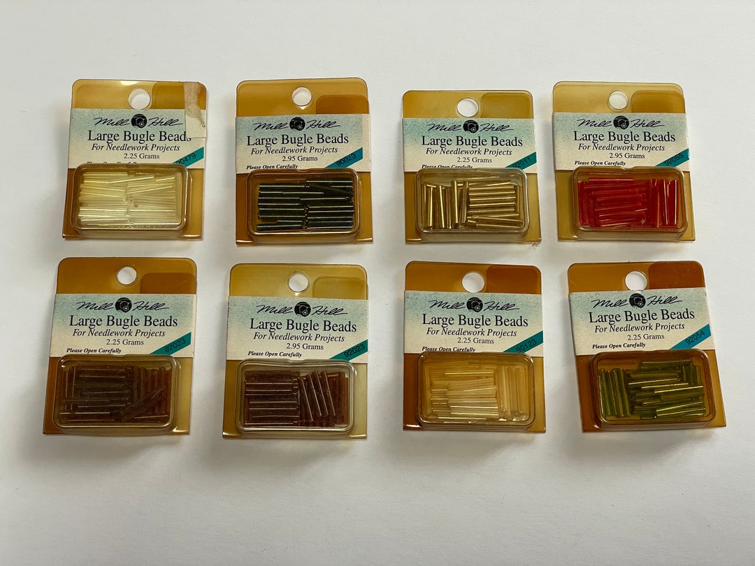 Vintage Mill Hill Large Bugle Beads- Misfit Collection #4 - Etsy
