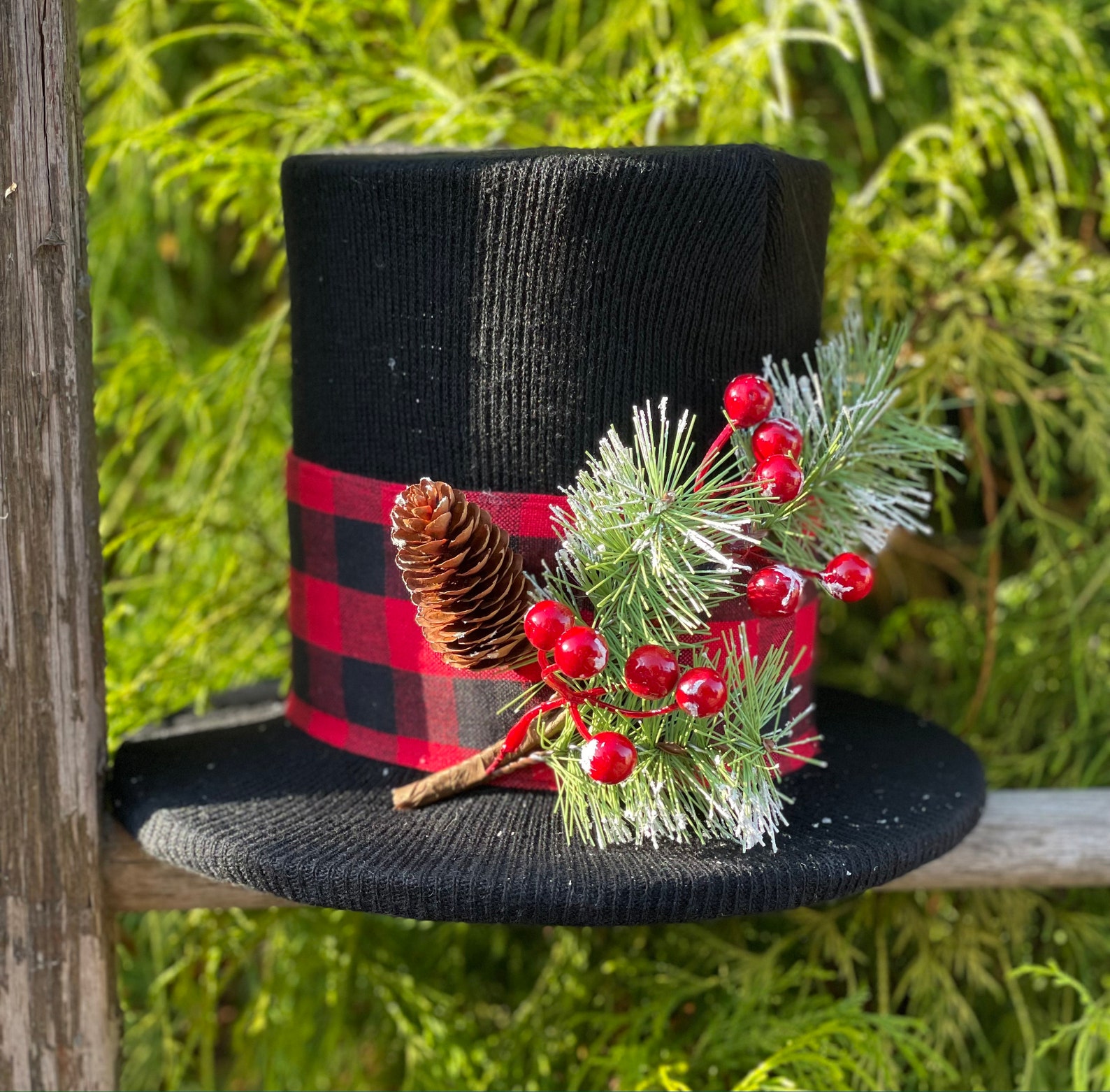 Snowman Top Hat - Etsy