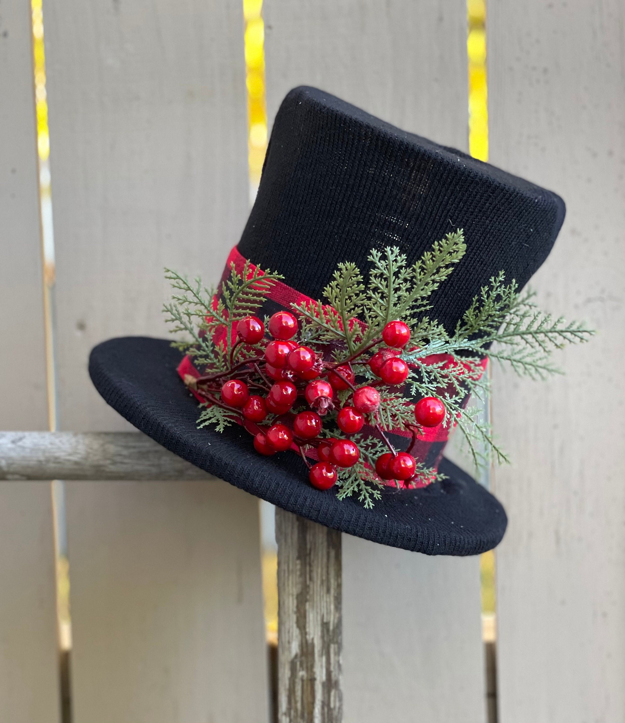 Snowman Top Hat - Etsy