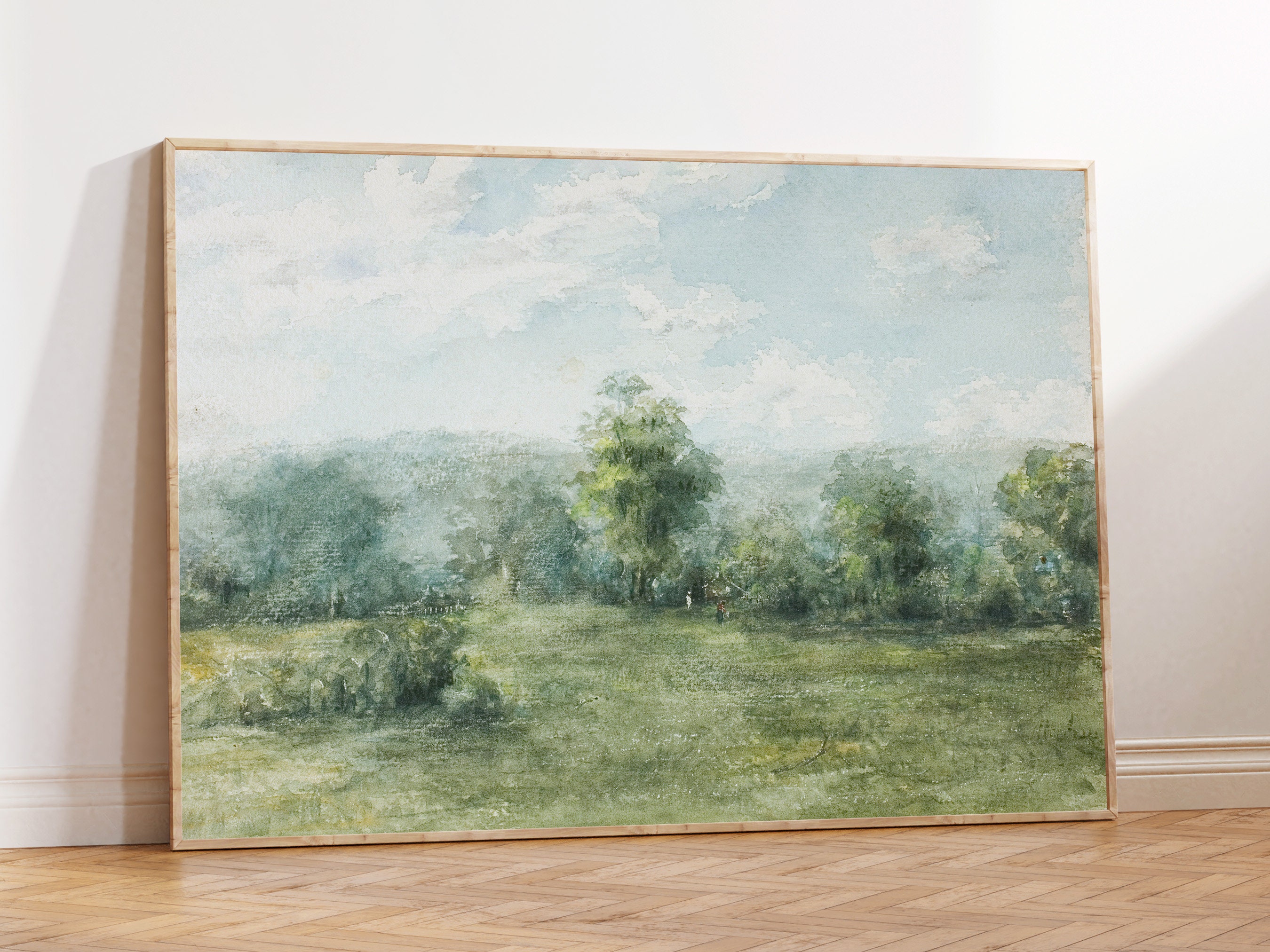 Spring Painting, English Countryside, Studio Mcgee Print, Light ...