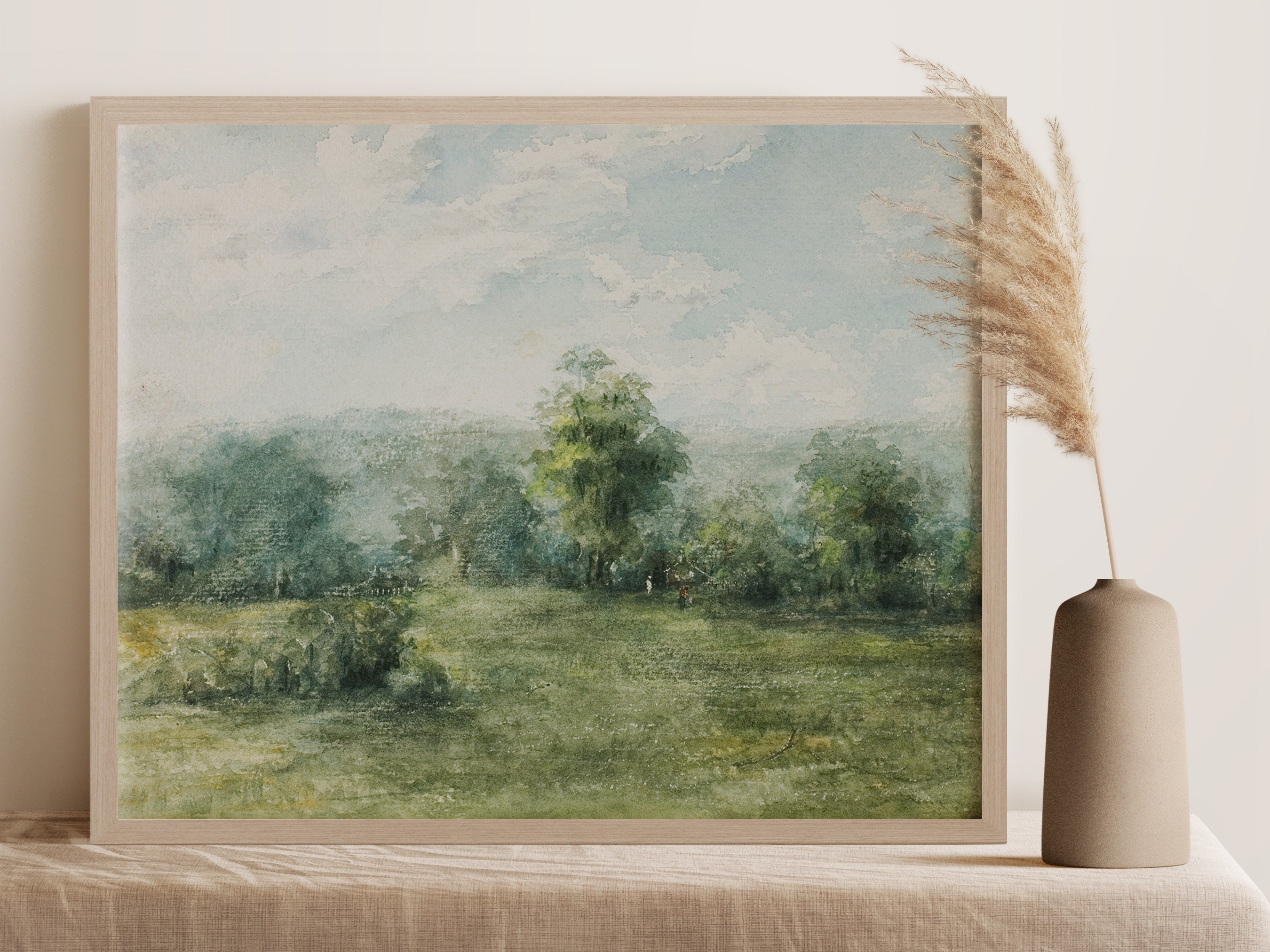 Spring Painting, English Countryside, Studio Mcgee Print, Light ...