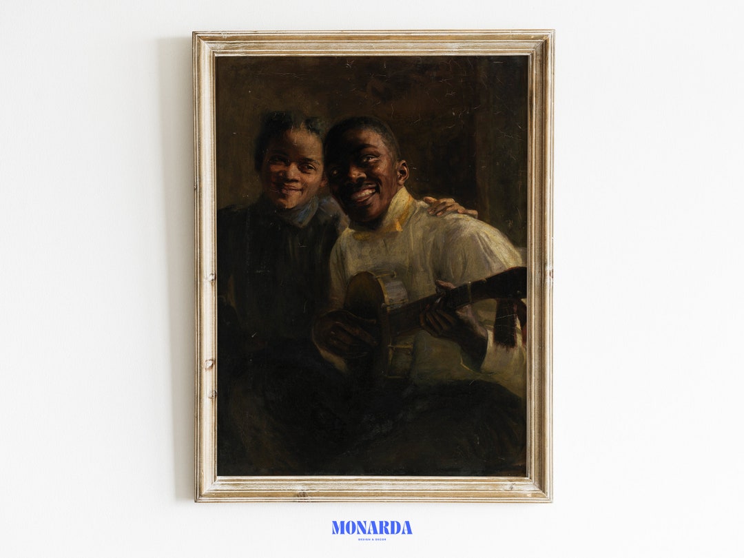 Musicians Moody Portrait | Moody Oil Painting | Dark Academia Decor ...