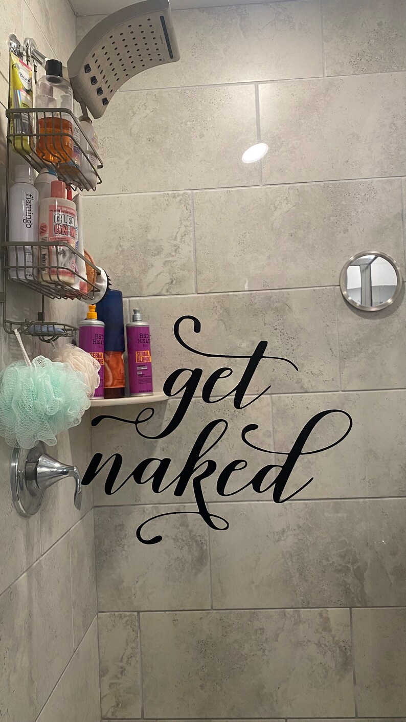 Shower Door Decal - Etsy