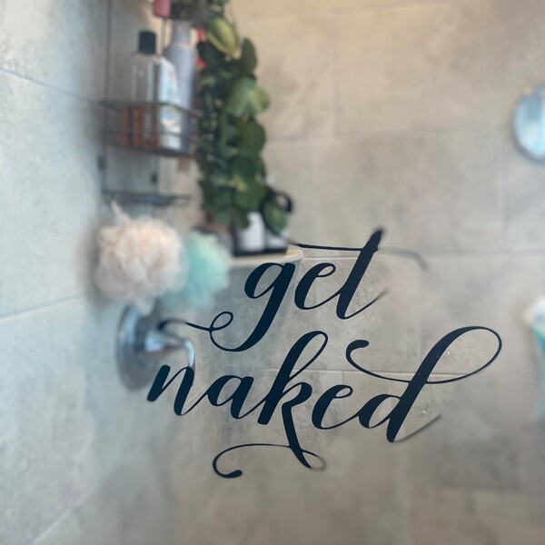 Shower Door Decal - Etsy