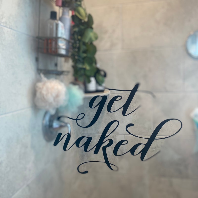 Shower Door Decal - Etsy
