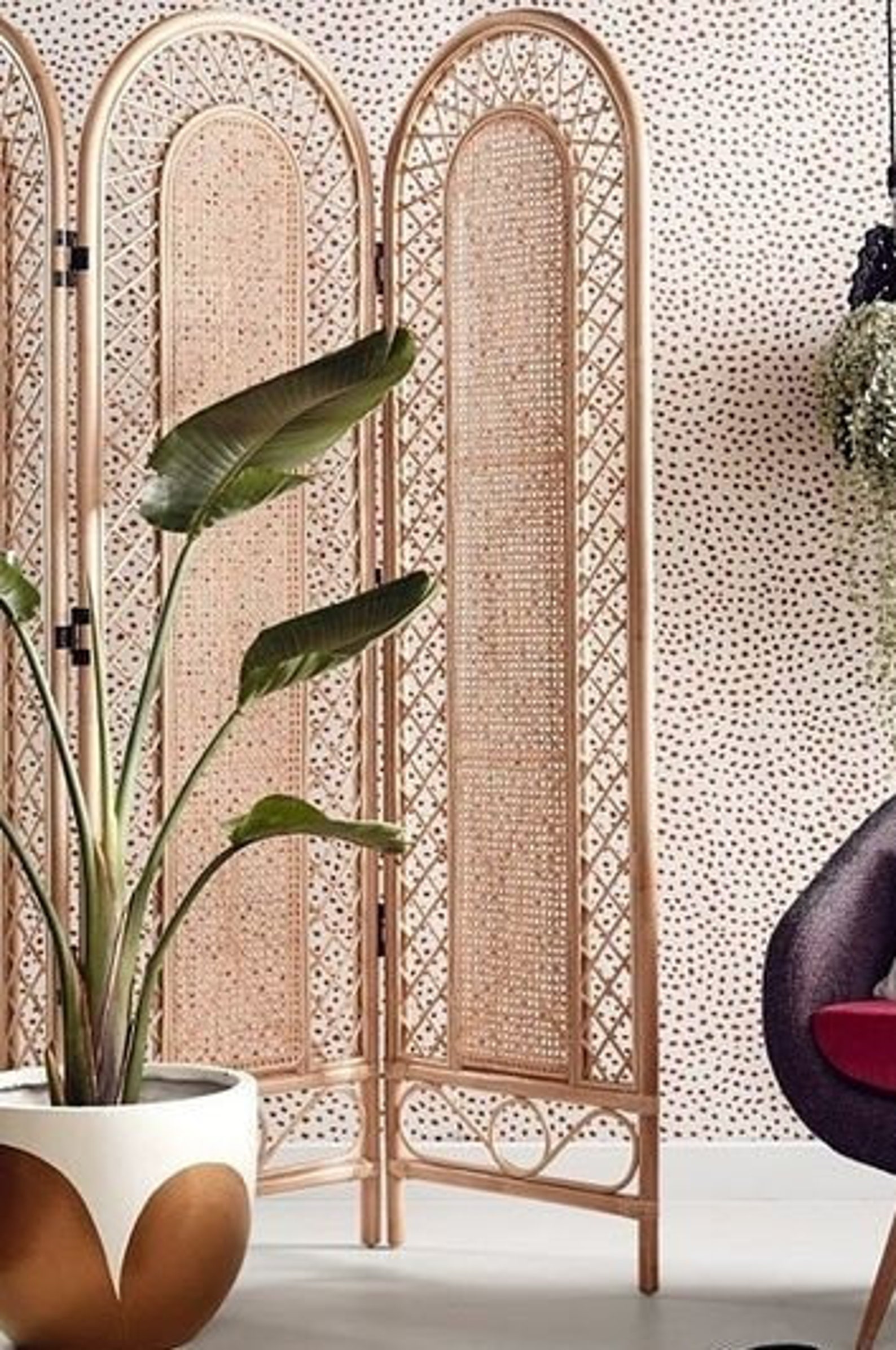 Rattan Partition Rattan Room Divider Handmade Rattan - Etsy