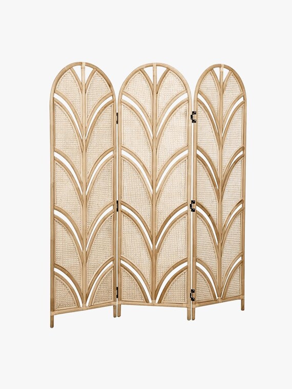 Rattan Partition Rattan Room Divider Handmade Rattan | Etsy