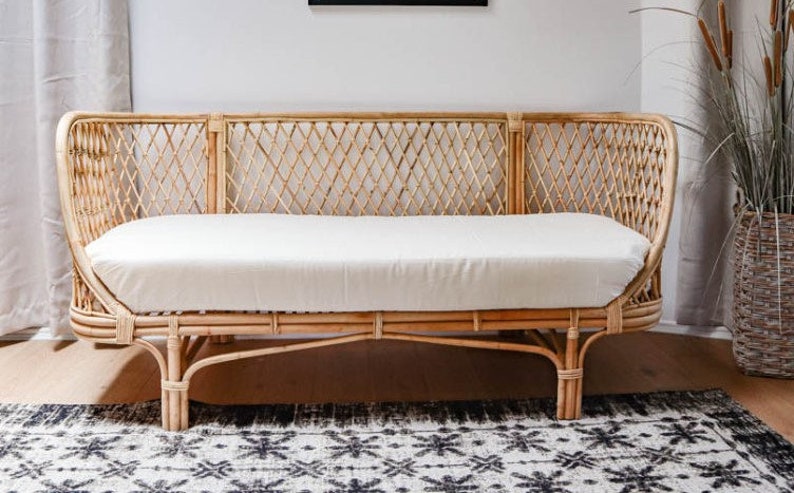 Handmade Rattan Sofa, Wicker Sofa, Rattan Furniture, Handmade Furniture ...