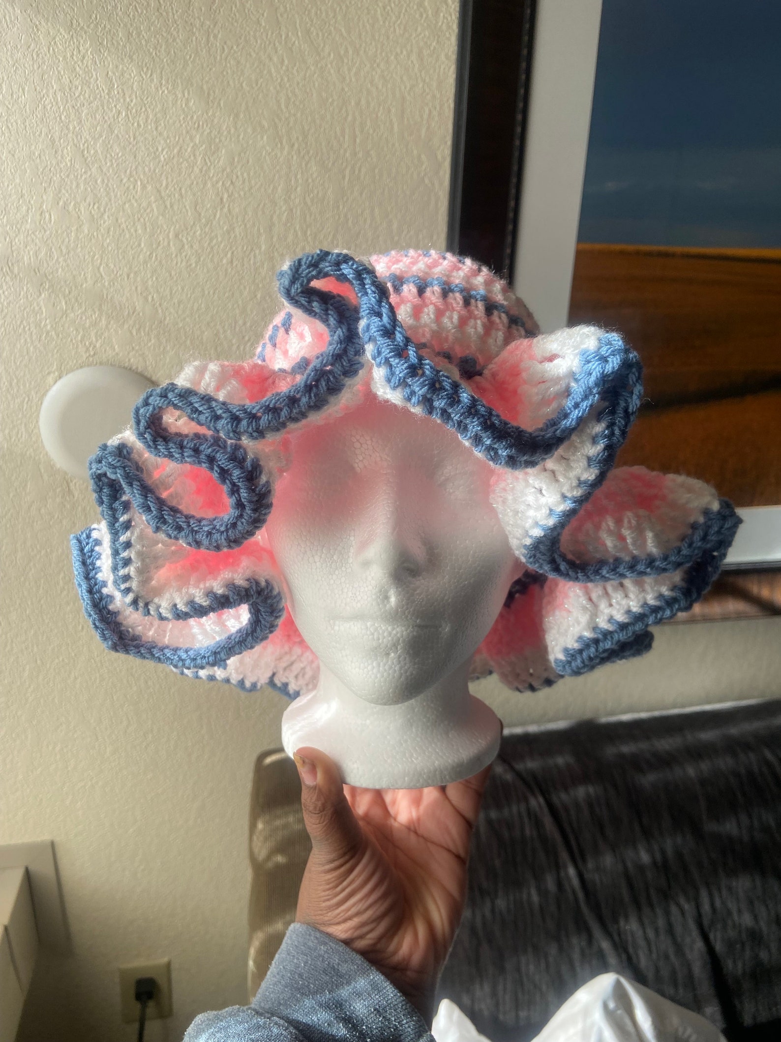 The Groovy Hat Pattern | Crochet Pattern Bucket Hat Ruffles PDF Pattern ...