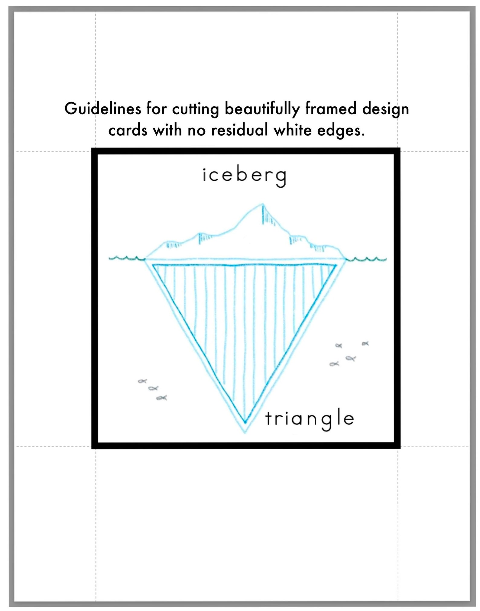 Montessori Metal Inset Design Cards- Arctic and Antarctica Themed - Etsy