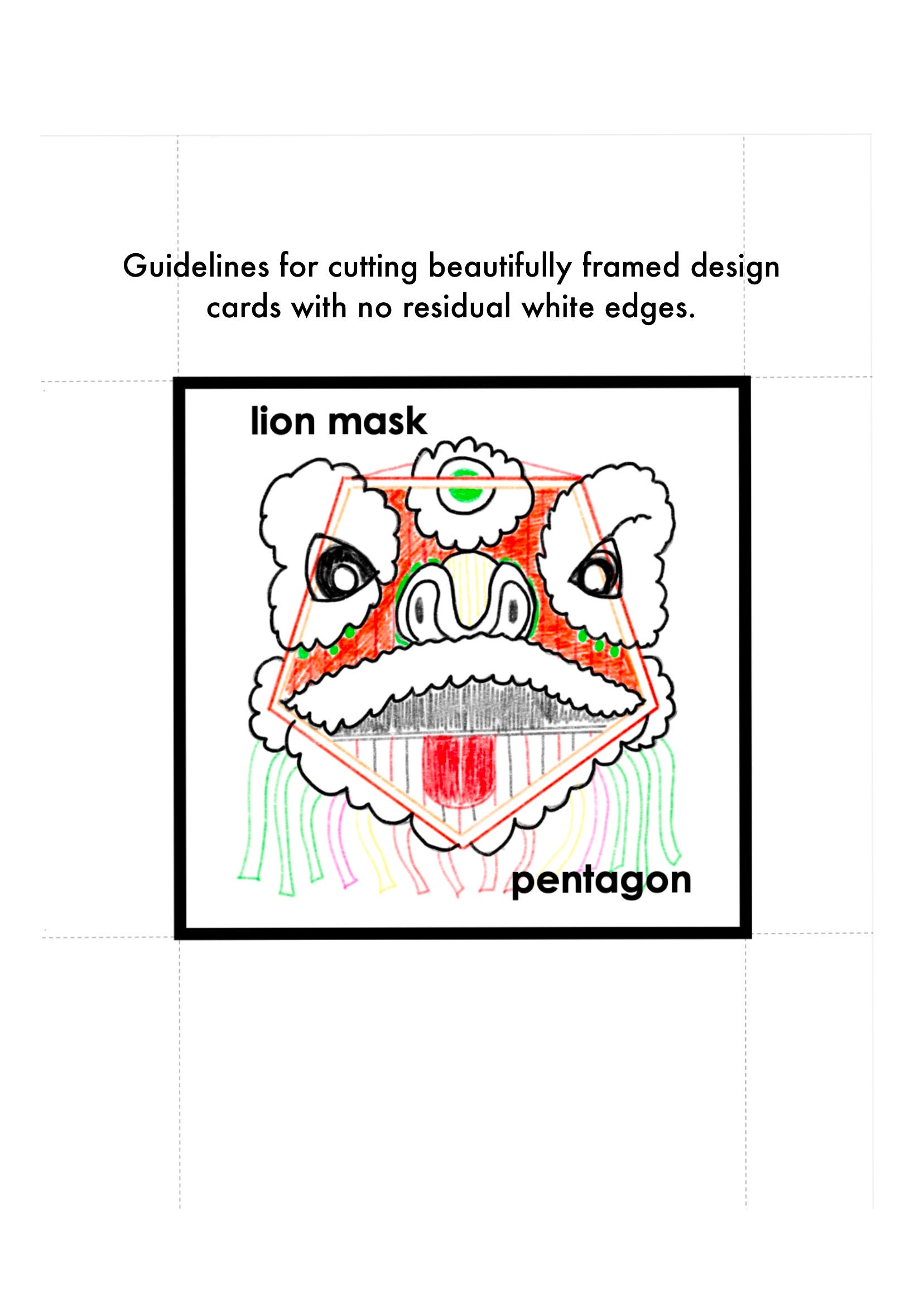 Montessori Metal Inset Design Cards - Lunar New Years - Etsy