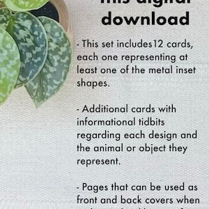 Montessori Metal Inset Designs - Fall Themed - Etsy