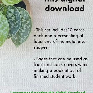 Montessori Metal Inset Design Cards - Valentine's Day - Etsy