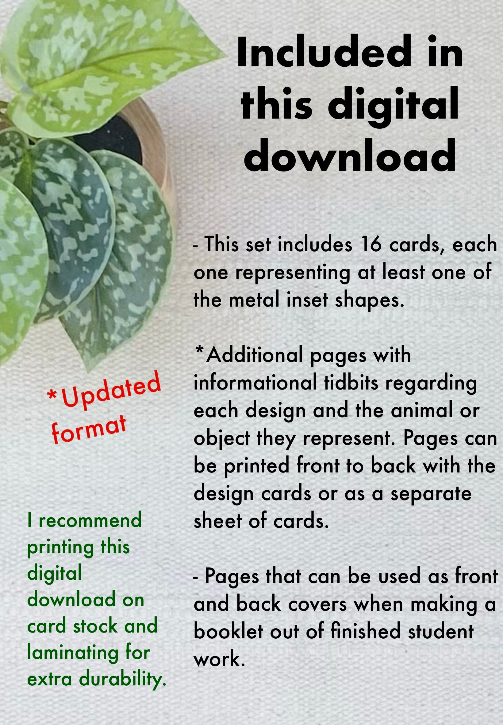 Montessori Metal Inset Designs - Continent Study of Africa - Digital ...