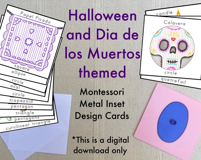 Montessori Metal Inset Design Cards- Japan - Etsy Canada