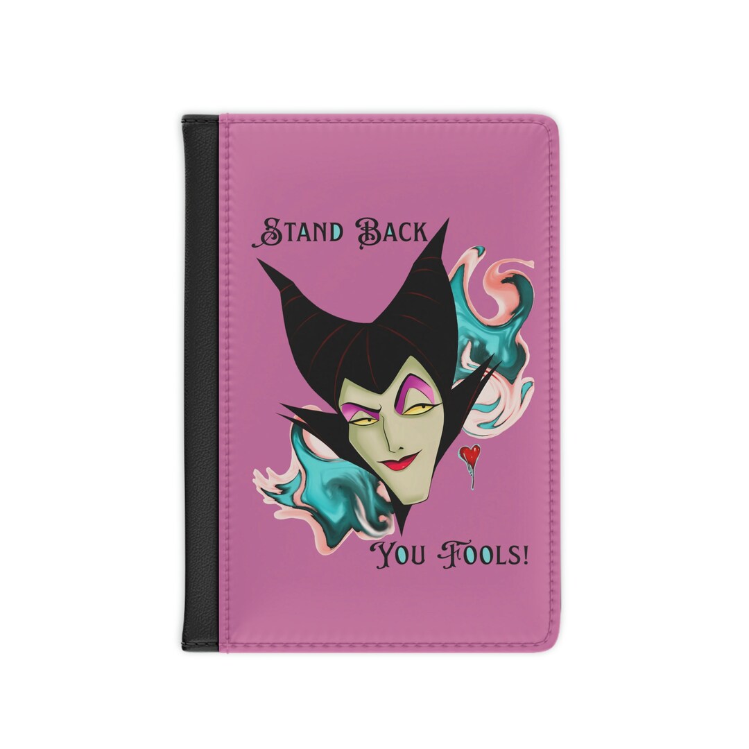 Disney Villain Maleficent Passport Travel Wallet Cover - Etsy