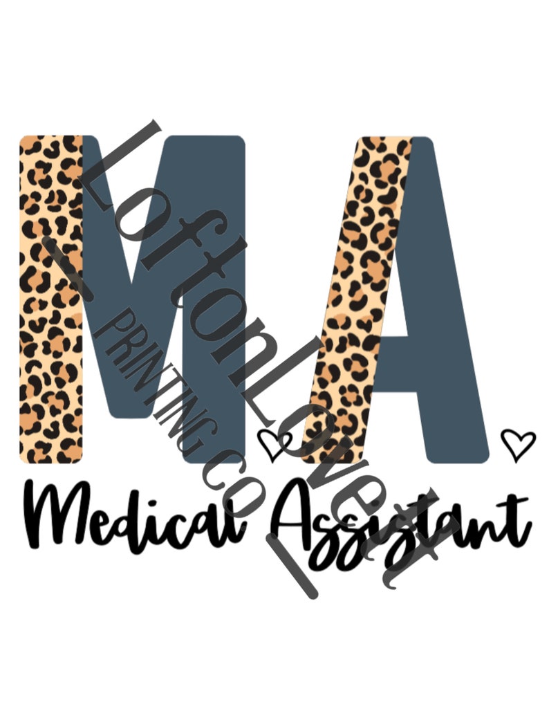 MA Png, MA Design, MA Sublimation, Medical Assistant Png, Medical ...