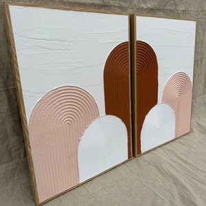 Framed Textured Art - Etsy